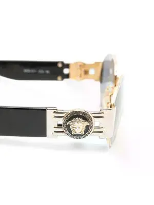 Versace Medusa Head Oval-frame Sunglasses