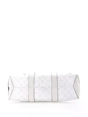 LOUIS VUITTON Weekend Nm Monogram Taigarama Tote Bag