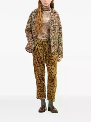 PIERRE-LOUIS MASCIA Kanada Straight-leg Trousers - Brown