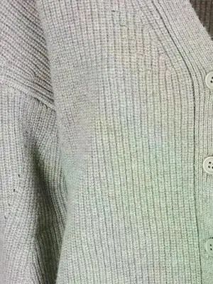 P.a.r.o.s.h Drop-shoulder Ribbed Cardigan