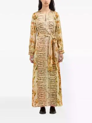 PIERRE-LOUIS MASCIA Mutka Ruffled Maxi Dress