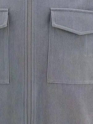 Herno Zip-up Corduroy Shirt Jacket