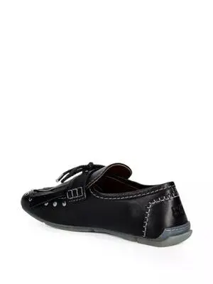 WALES BONNER Studded Fringed Loafers
