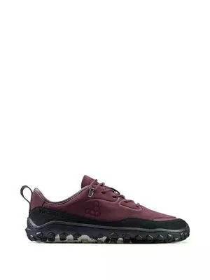 VIVOBAREFOOT Suede-panelled Sneakers - Red