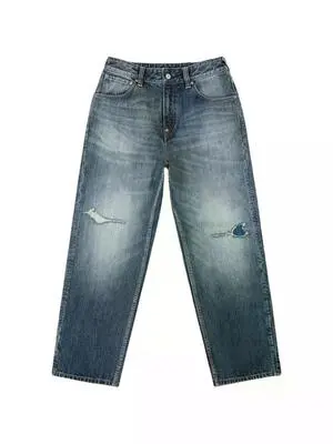 EVISU Daicock Ripped Jeans - Blue
