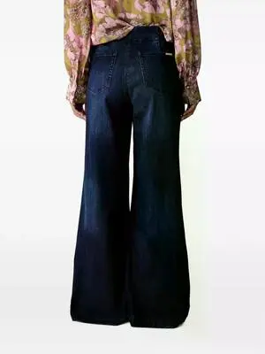 Joseph Ribkoff Wide-leg Seamed Jeans