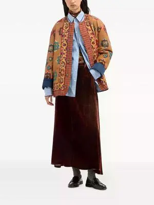 PIERRE-LOUIS MASCIA Sassonia Floral-print Turtleneck Top