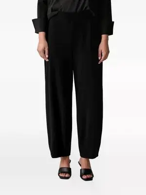 Joseph Ribkoff Elasticated-waist Wide-leg Trousers - Black