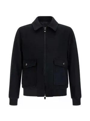 Pal Zileri Zip-up Wool-blend Jacket