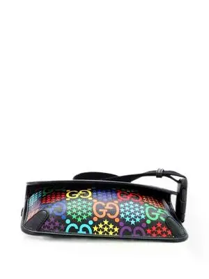 Gucci Psychedelic Print Gg Coated Canvas Belt Bag