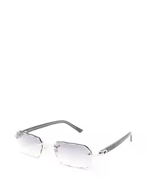Cartier Mosaic Rimless Sunglasses