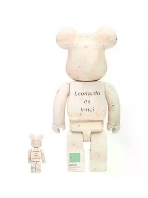 MEDICOM TOY Be@rbrick Leonardo Da Vinci Vitruvian Set - Neutrals