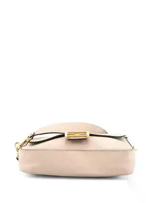 Fendi Selleria Baguette Leather Medium Shoulder Bag