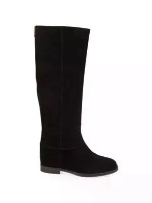 VIA ROMA 15 Logo-plaque Knee-high Boots