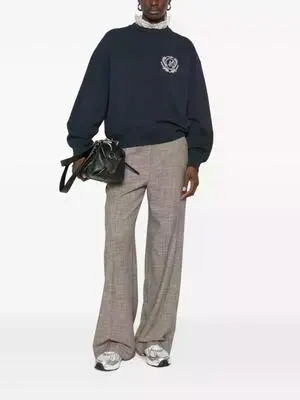Maje Logo-embroidered Sweatshirt