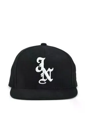 JUN/NAKAYAMA Logo-embroidered Snapback Cap - Black
