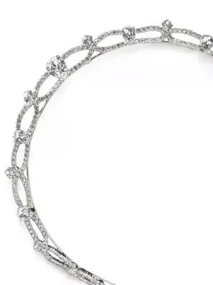 JENNIFER BEHR Charlene Crystal-embellished Tiara