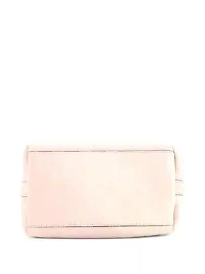 Gucci Gg Emblem Gg Embossed Leather Small Bucket Bag