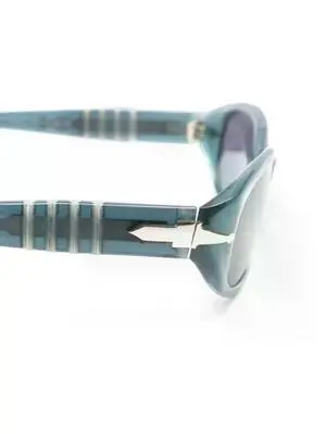 Persol Oval-frame Sunglasses - Blue