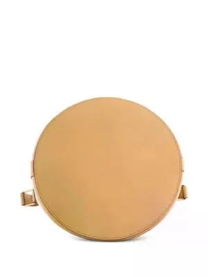 Celine Maillon Triomphe Leather Medium Bucket Bag