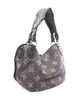 Celine 2008 Macadam Denim Bittersweet Hobo Bag