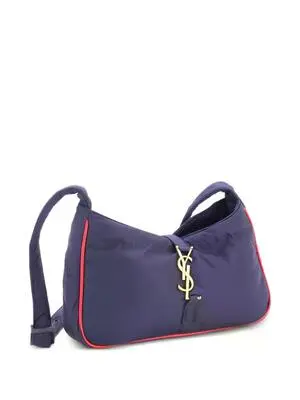 Saint Laurent Le 5 A 7 Hobo Nylon Shoulder Bag