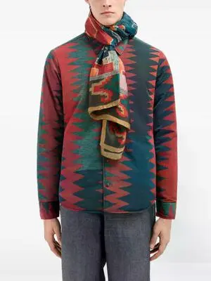 PIERRE-LOUIS MASCIA Molare Shawl Scarf - Blue