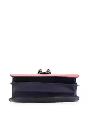 Gucci Dionysus Bamboo Top Handle Bag Colorblock Leather Medium Satchel