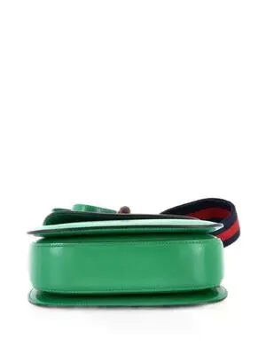 Gucci Bamboo 1947 Top Handle Bag Leather Small Satchel