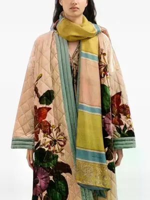 PIERRE-LOUIS MASCIA Aloewon Striped Patterned Scarf