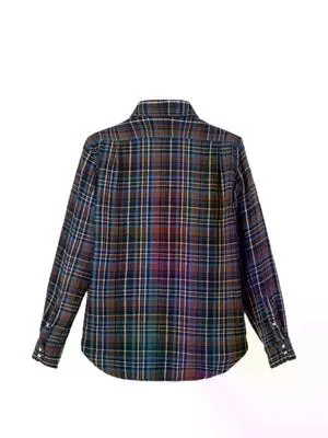 Hartford Paul Double-faced Checked Flannel Shirt
