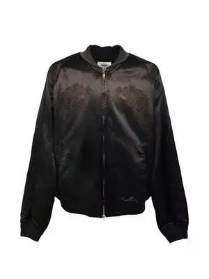 DOUBLET Embroidered Satin-finish Bomber Jacket