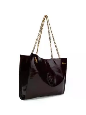 Versace Medusa Embellishment Chain-strap Tote Bag