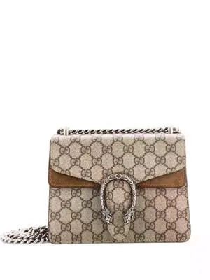 Gucci Dionysus Gg Coated Canvas Mini Shoulder Bag