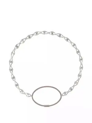 JENNIFER BEHR Rosita Crystal-embellished Headwrap - Silver