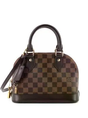LOUIS VUITTON Damier Bb Alma Handbag Shoulder Bag - Brown
