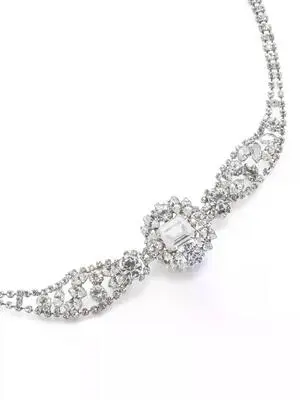 JENNIFER BEHR Francisca Crystal-embellished Head Wrap - Silver