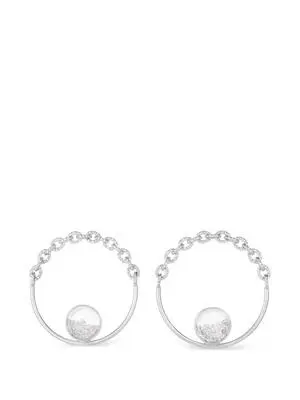 Moritz Glik Trupe Kaleidoscope Shaker Hoop Earrings