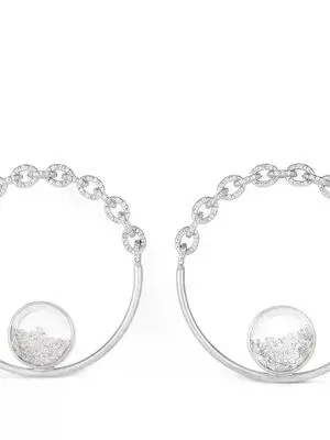 Moritz Glik Trupe Kaleidoscope Shaker Hoop Earrings