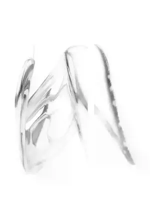 MARIA BLACK Coil Stud Earrings - Silver