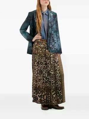 PIERRE-LOUIS MASCIA Doxgr Pleated Maxi Skirt