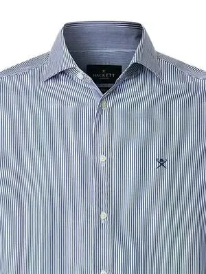 HACKETT LONDON Stripe Long-sleeve Cotton Shirt