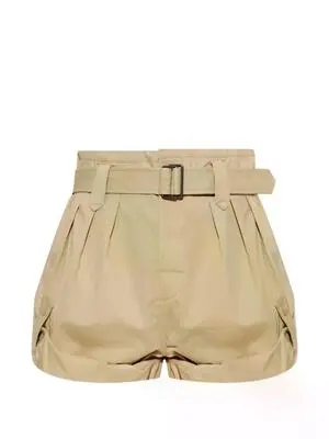 Kenzo Belted Pleated Shorts
