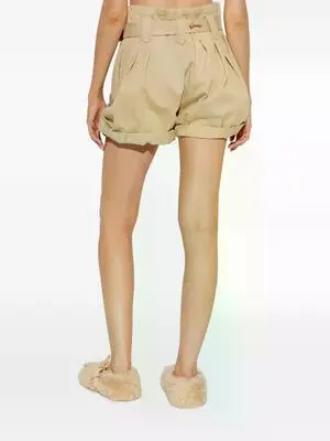 Kenzo Belted Pleated Shorts