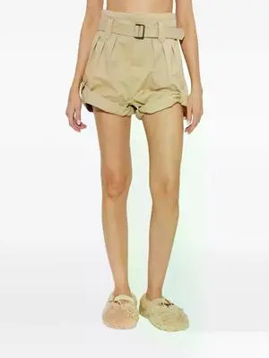 Kenzo Belted Pleated Shorts
