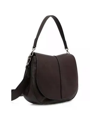 GIANNI CHIARINI Helena Round Grained-leather Shoulder Bag