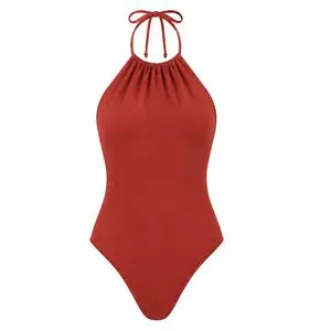 RIVE & RITUEL Salomi Morocco Bodysuit - Red