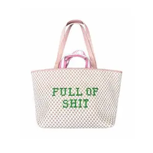 LILLY LOVES Embroidered Shoulder Bag