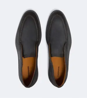Magnanni Loda Suede Slip-on Shoes