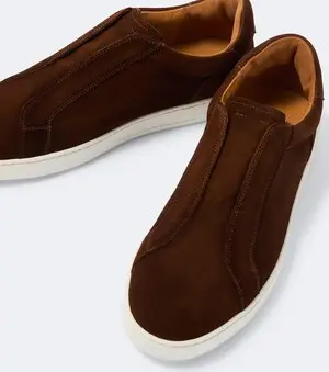 Magnanni Kona Slip Suede Sneakers